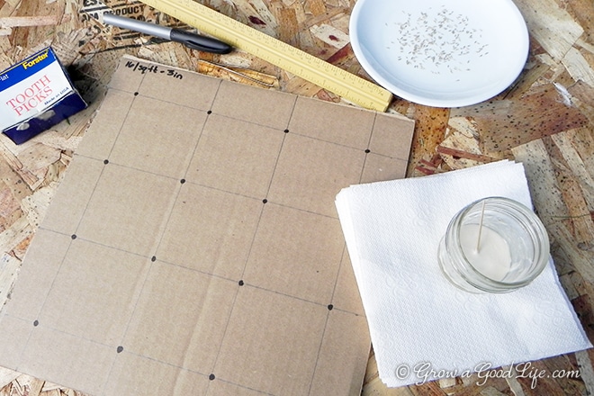 Homemade Seed Mats or Seed Tapes