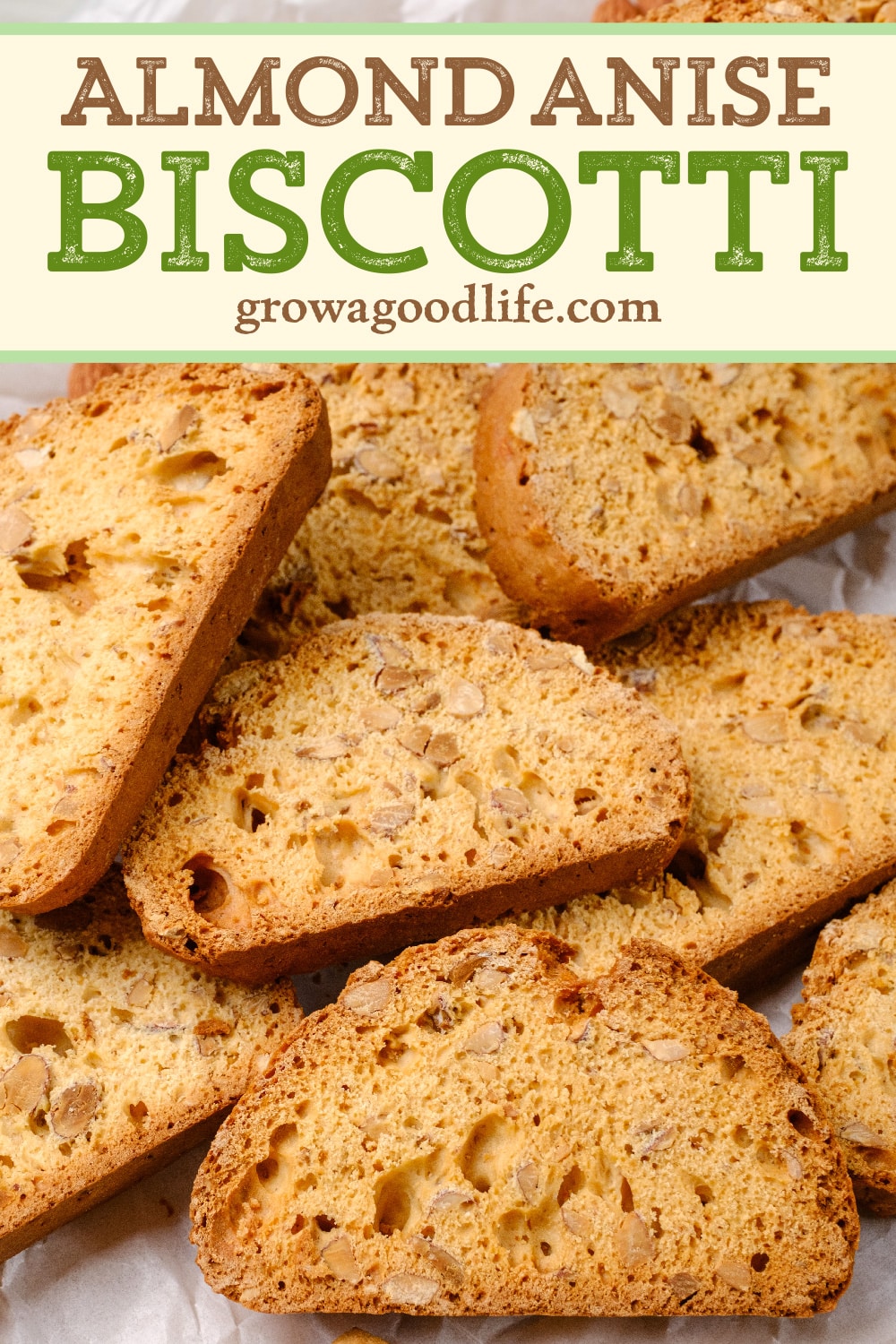 Toasted Almond Anise Biscotti Recipe