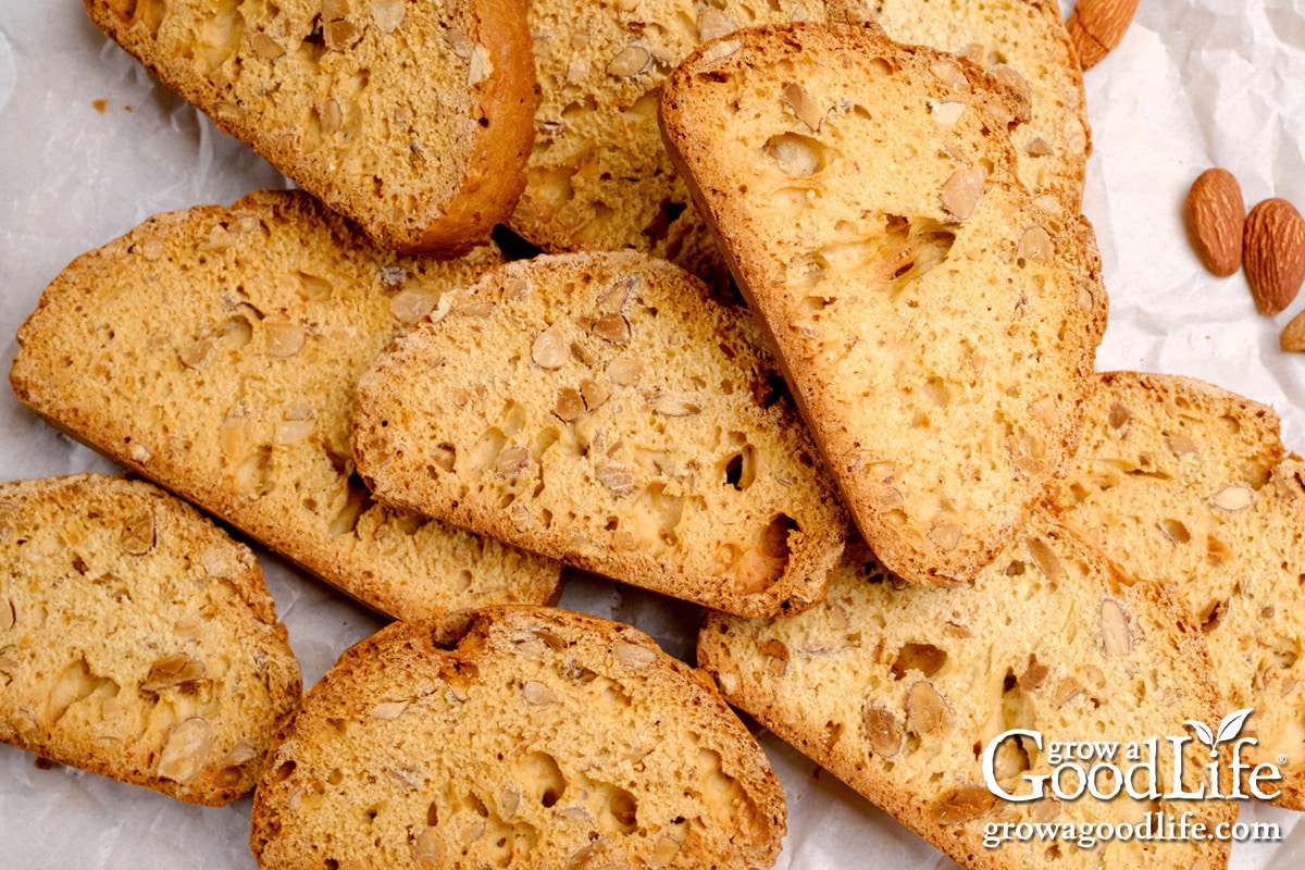 Toasted Almond Anise Biscotti Recipe