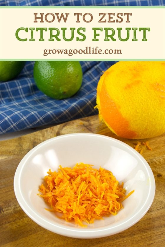 How to Zest Citrus Fruit