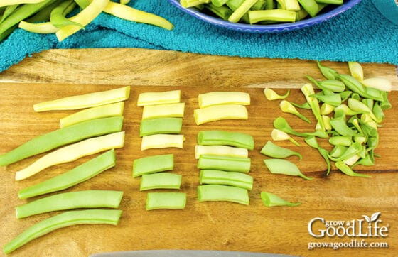 How to Freeze String Beans