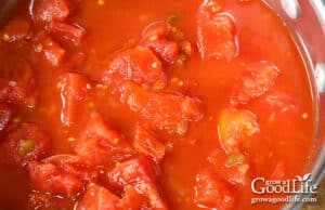 Pressure Canning Stewed Tomatoes