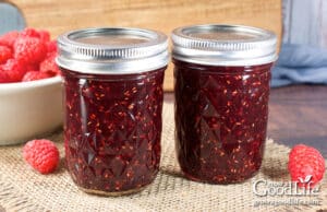 Low Sugar Raspberry Jam Recipe