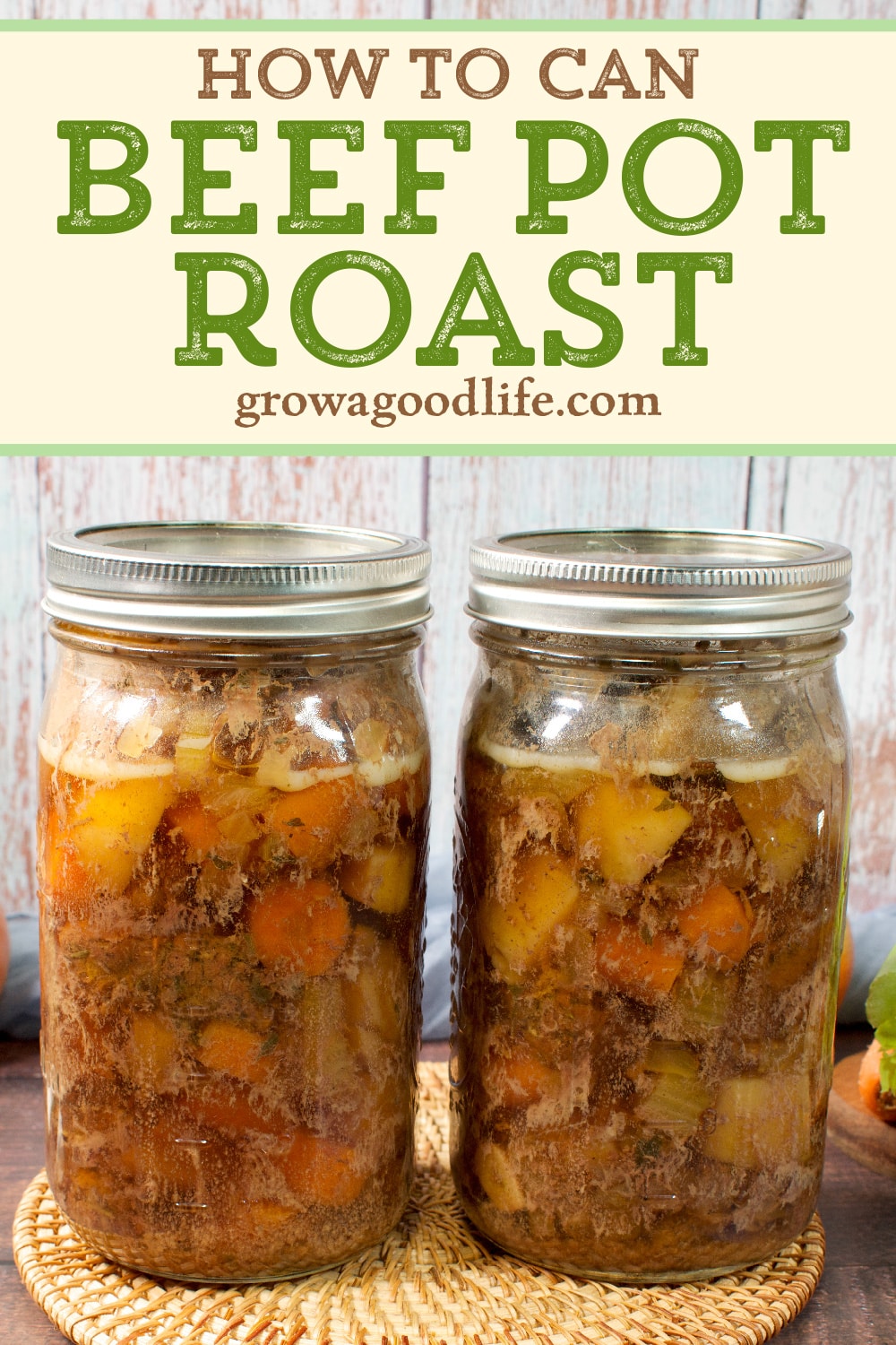 Beef Pot Roast Canning Recipe