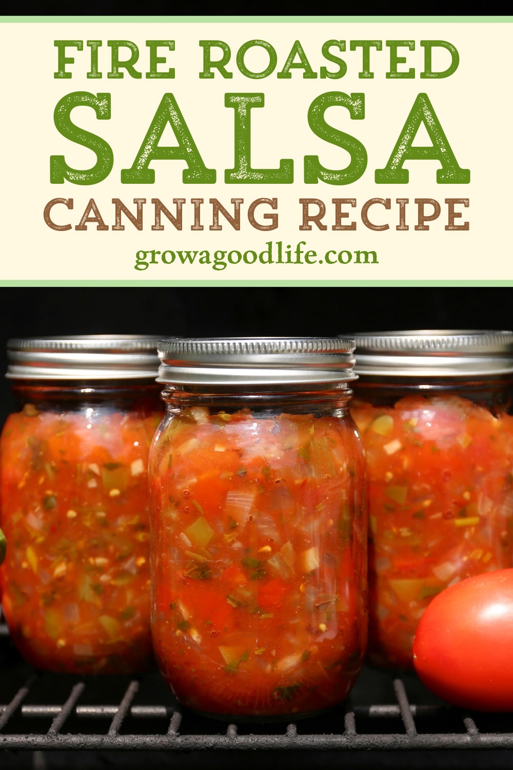 Fire Roasted Salsa Canning Recipe